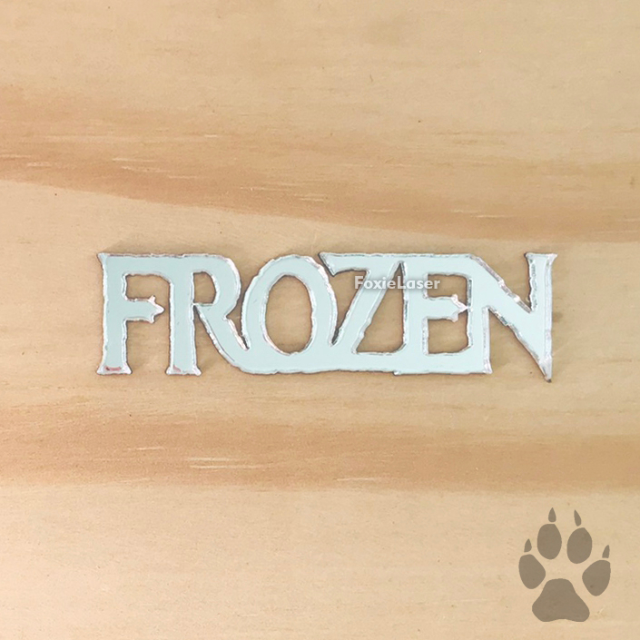 10 Nomes Simples Acrílico Tema Frozen 5 cm | Shopee Brasil