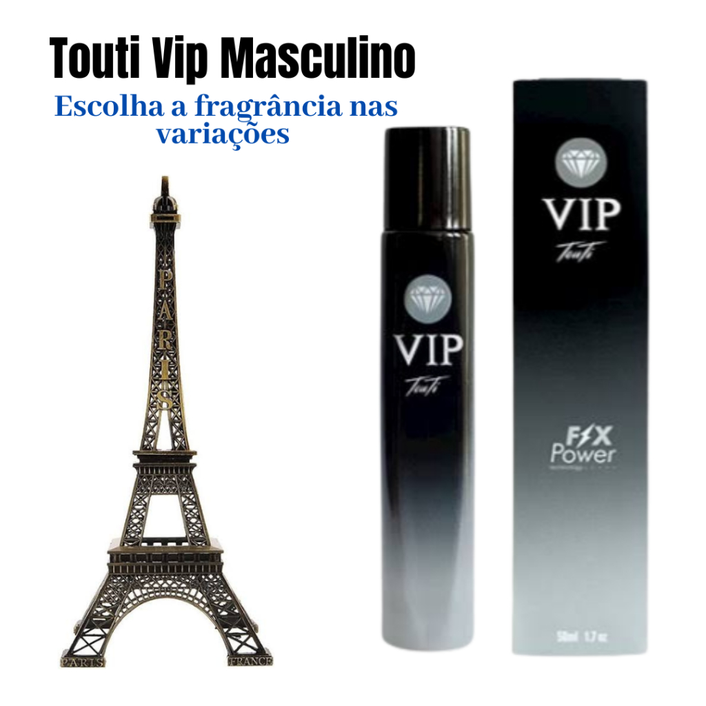 Perfume Touti VIP Masculino - ESCOLHA a Fragrância nas VARIAÇÕES ...