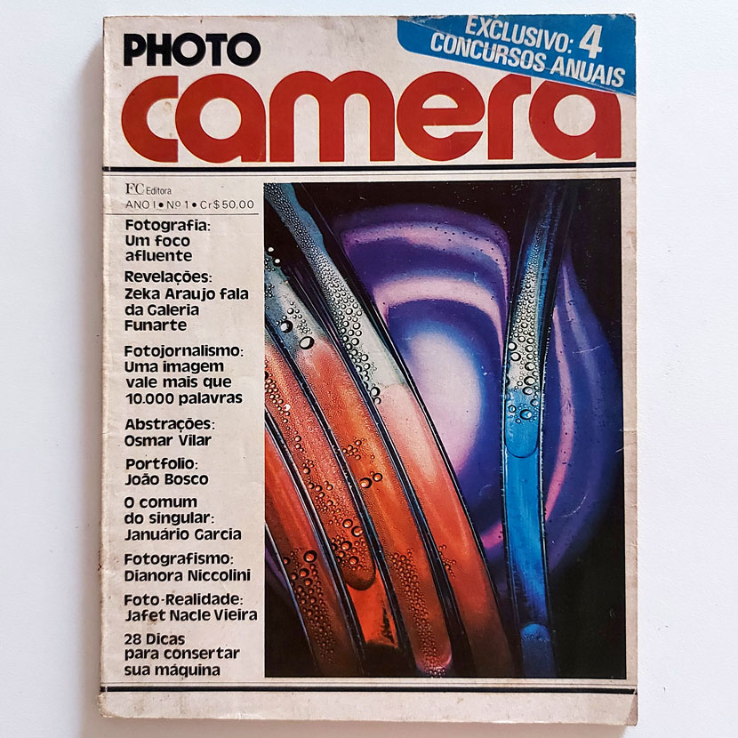 Revista Photo Camera Ano 1 N1 Setembro 1979 Osmar Vilar S2 | Shopee Brasil