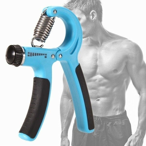 Hand Grip Flexor De Punho Com Mola Ajustável Antebraço Mãos | Shopee Brasil