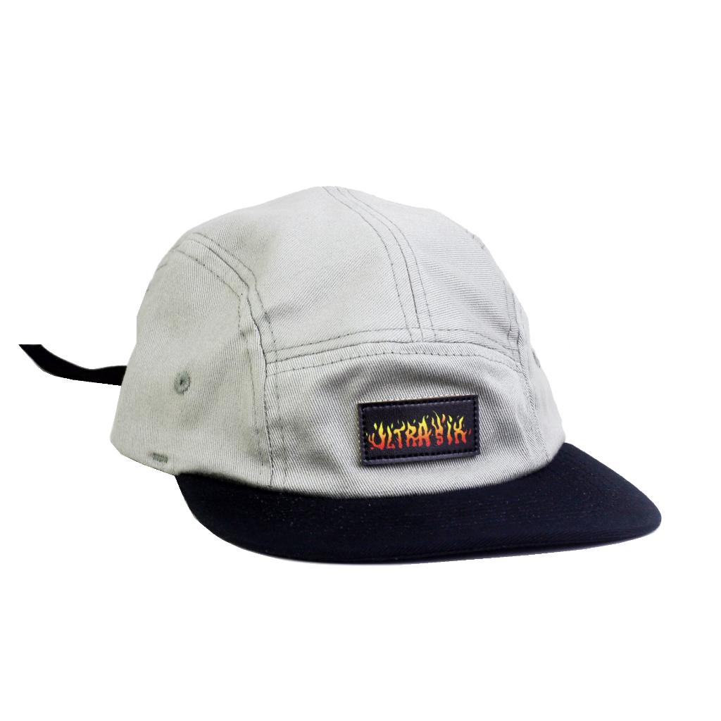 Boné Five Panel Aba Reta Fire Strapback Ultra Six | Shopee Brasil
