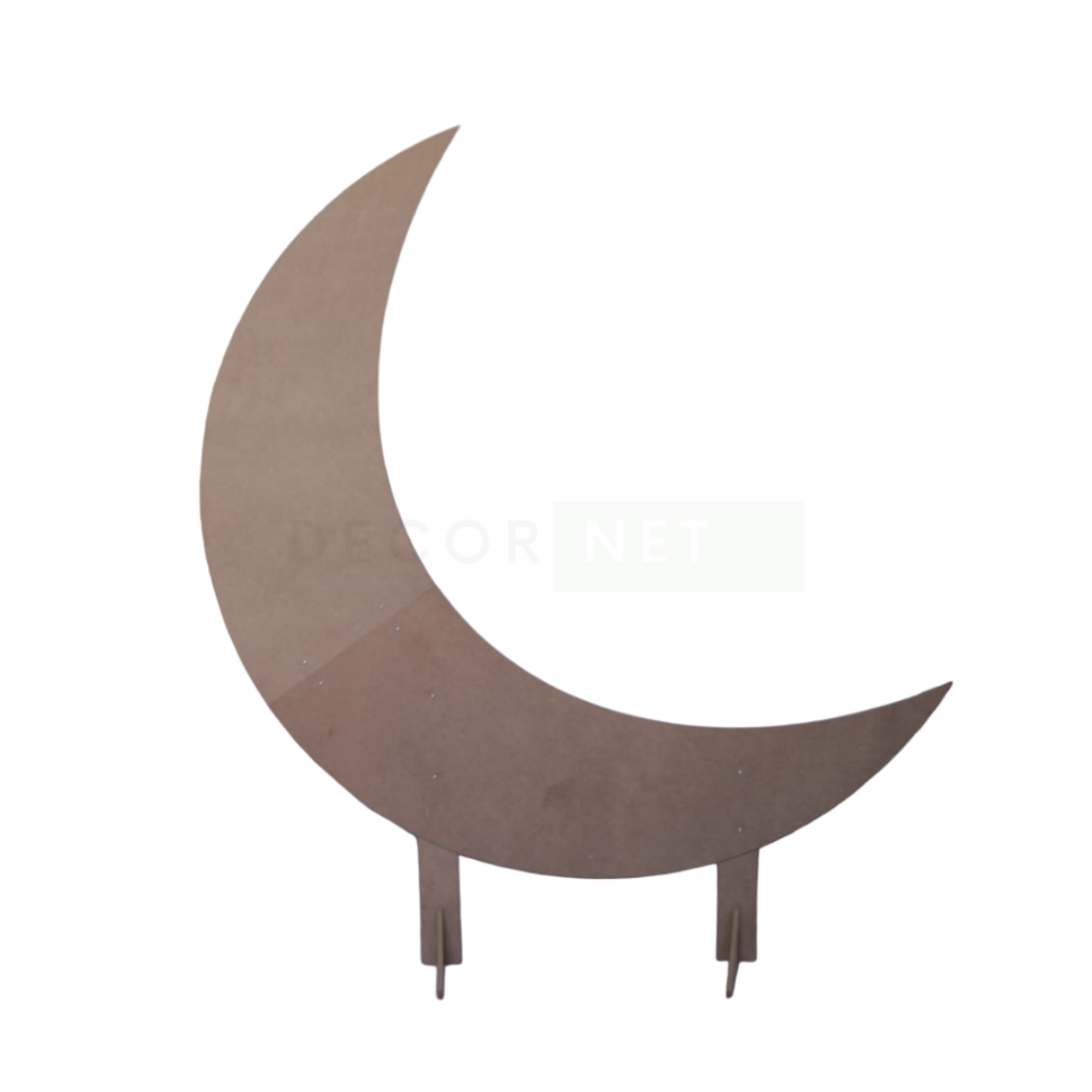 Lua em mdf cru desmontável pegueemonte | Shopee Brasil
