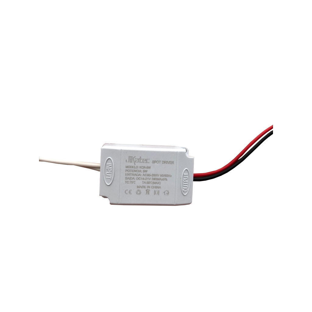 Driver Led Reator Fonte Para Spot 3w A 5w Bivolt | Shopee Brasil