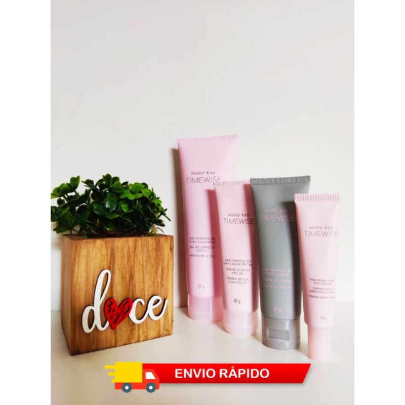 Kit Sistema Timewise 3D Pele Normal/Seca | Shopee Brasil