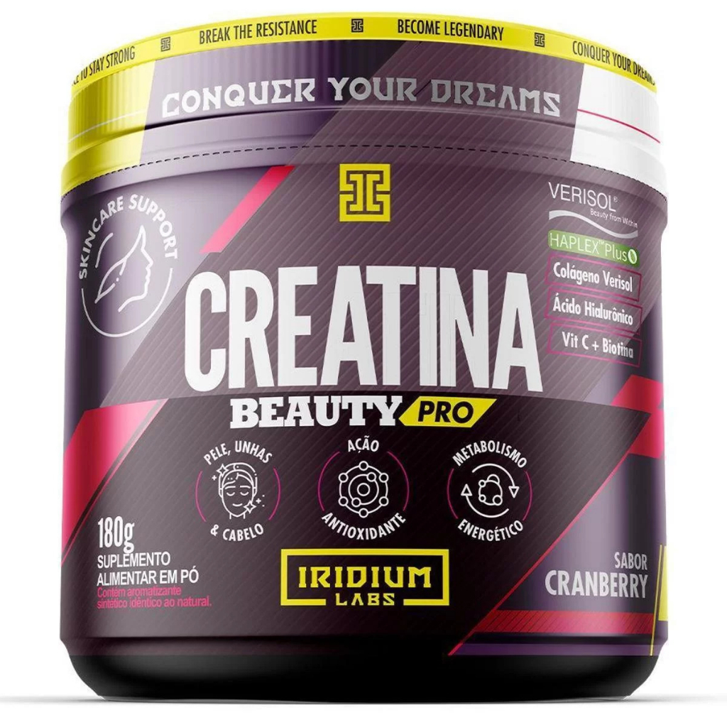 Creatina Beauty Pro (180g) - IRIDIUM LABS | Shopee Brasil