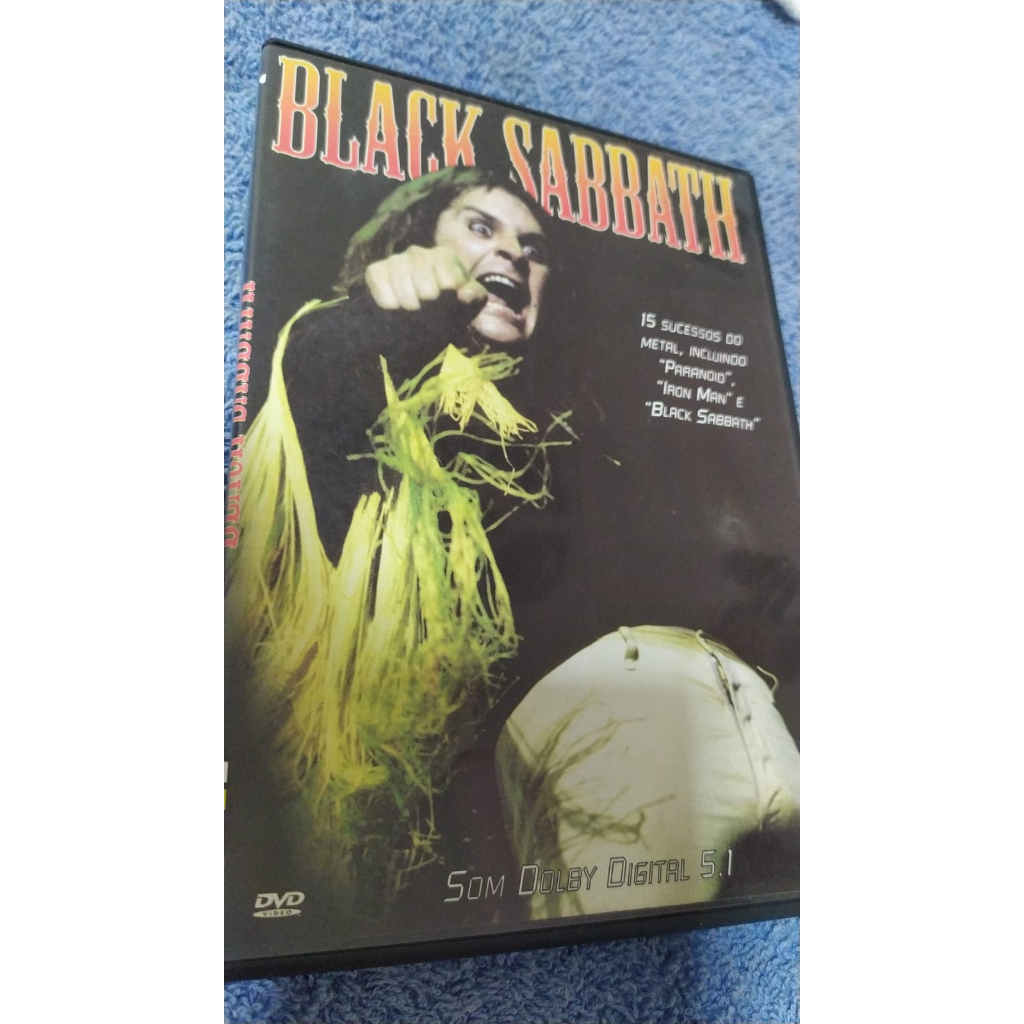 dvd BLACK SABBATH | Shopee Brasil