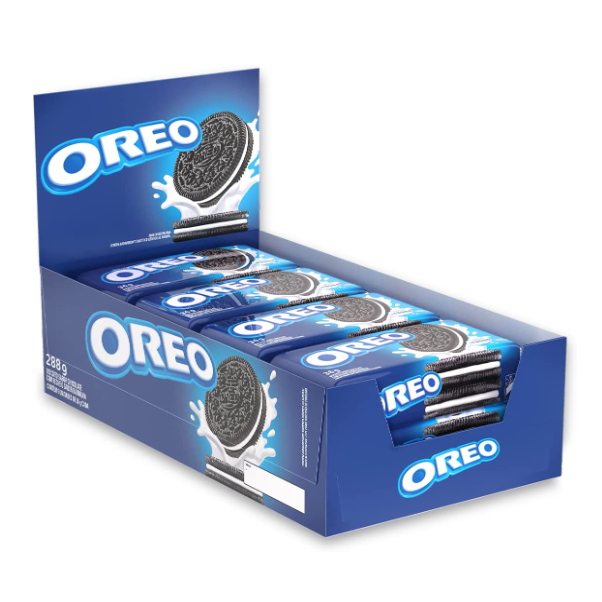 Biscoito recheado Oreo Original Display com 8 unidades de 36g | Shopee ...