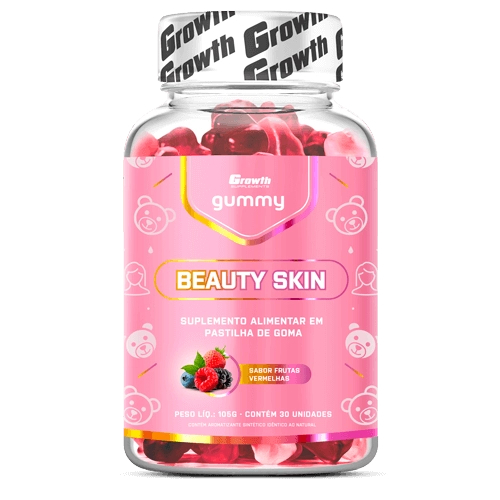 BEAUTY SKIN GUMMY 30UN (VITAMINAS PARA PELE) - GROWTH SUPPLEMENTS ...