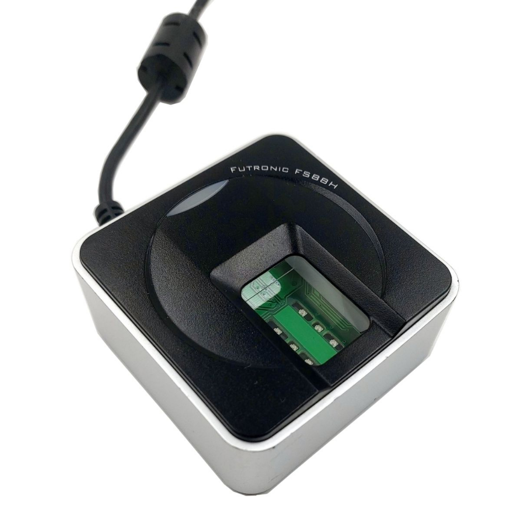 Leitor Biométrico Scanner Digital Futronic Usb FS-88H | Shopee Brasil