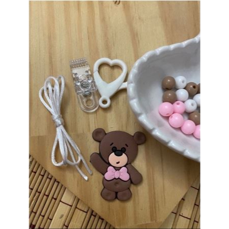 KIT PARA MONTAGEM DE PRENDEDOR DE CHUPETA MENINO - 08 MODELOS DE KITS ...