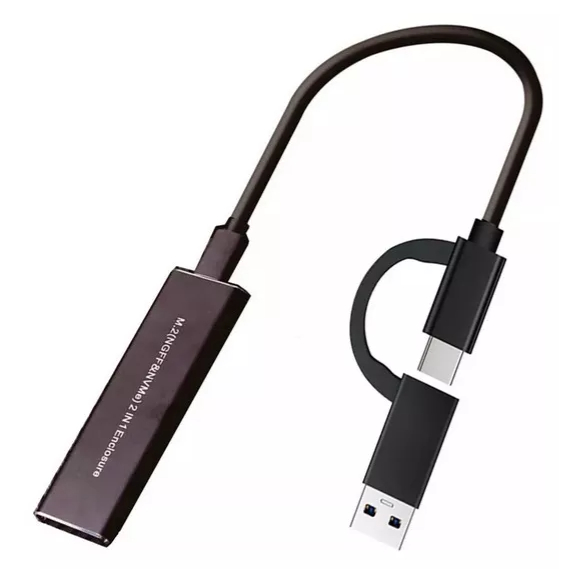 Case Ssd M.2 Nvme E Sata Para Usb 3.1 E Type-c | Shopee Brasil