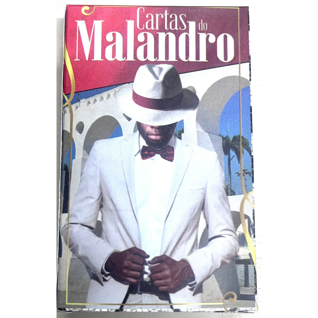Baralho Tarô Malandro Zé Pilintra 36 Cartas C/ Manual | Shopee Brasil