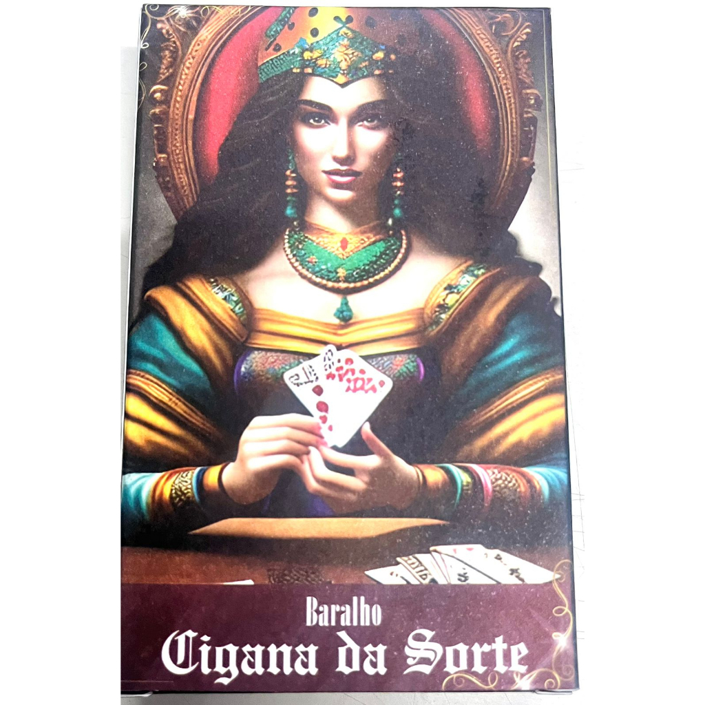 Baralho Cigano da Sorte - 36 Cartas C/ Manual | Shopee Brasil