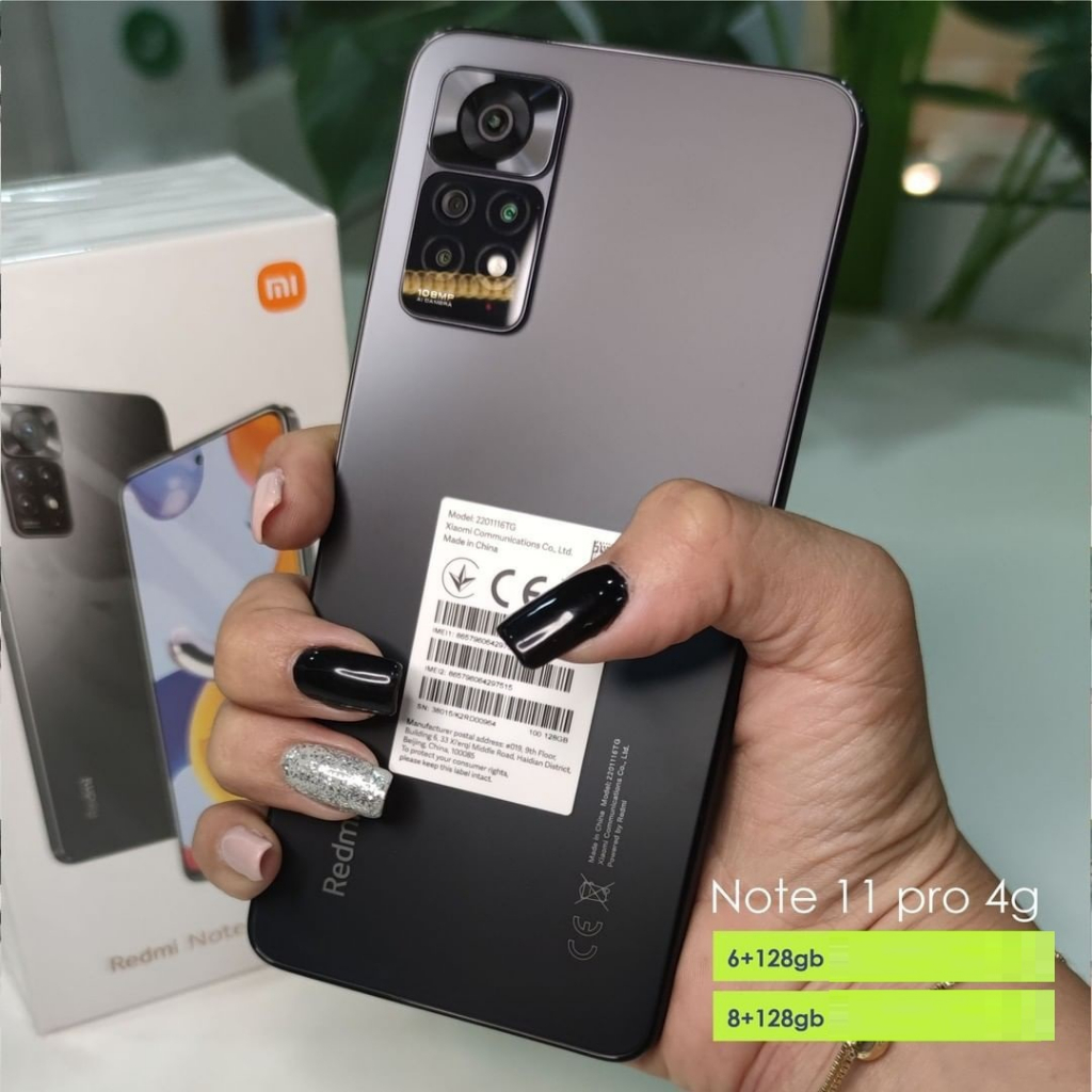 NEW XIAOMI REDMI NOTE 11PRO 6GB +8GB +128GB 4G GLOBAL VERSION | Shopee ...