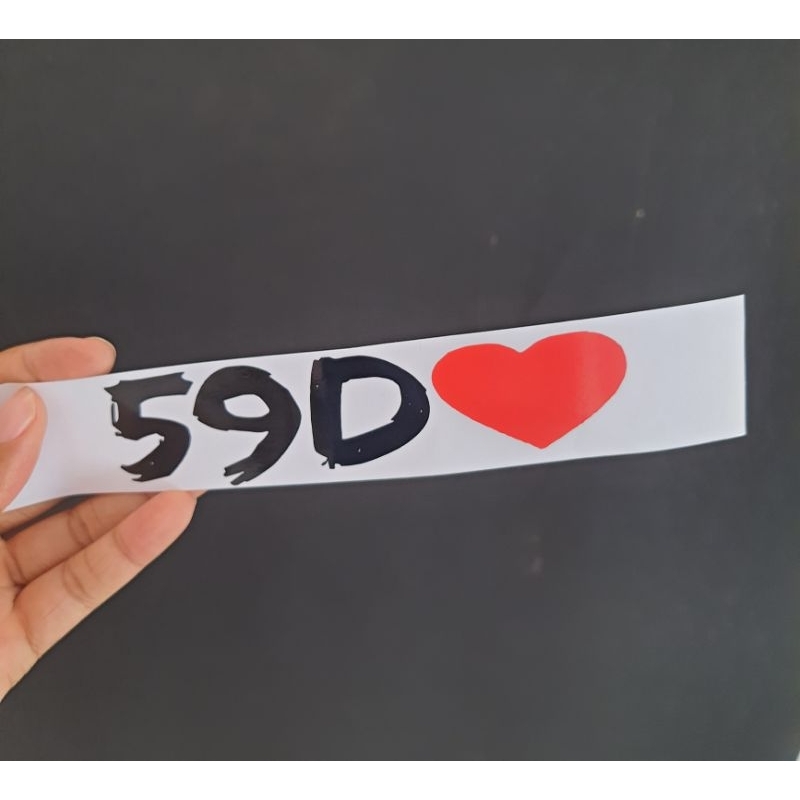 Adesivo 59D 15x4cm para moto capacete bike | Shopee Brasil