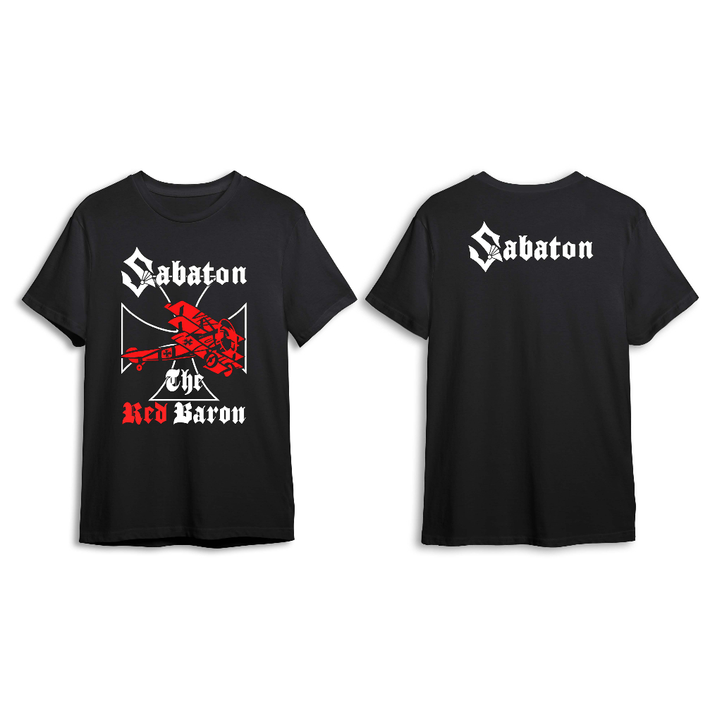 Camiseta The Red Baron Heroes Manfred von Richthofen Metal | Shopee Brasil