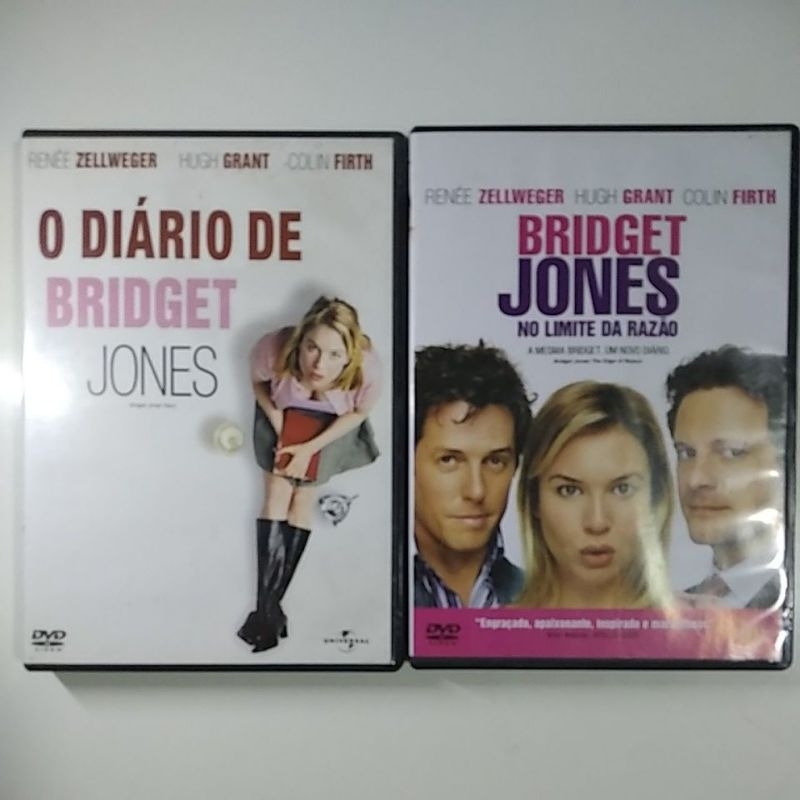 Dvds O Diário de Bridget Jones + Bridget Jones No Limite da Razão ...