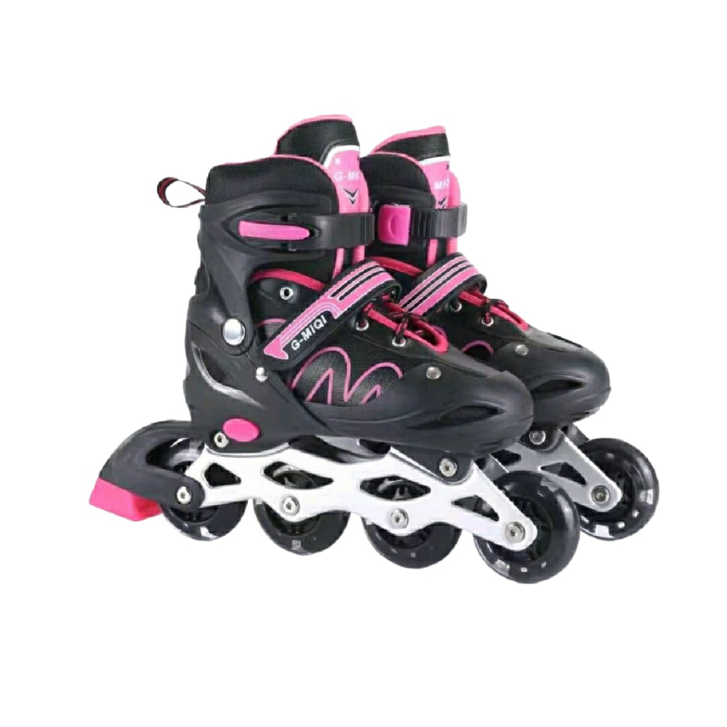 Patins InLine Roller Adulto Infantil Tamanho Regulável + Led. Ótimo ...