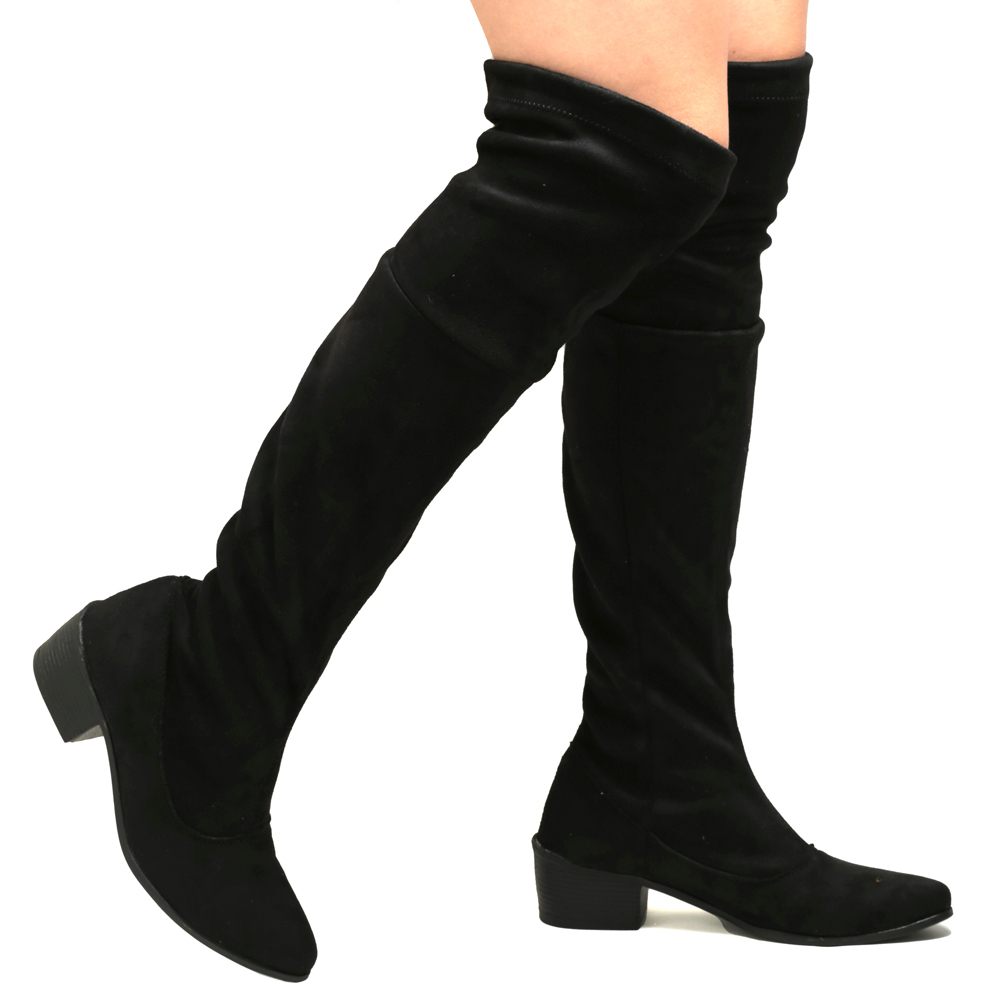 BOTA FEMININA CANO LONGO OVER THE KNEE MEIA ACIMA JOELHO | Shopee Brasil