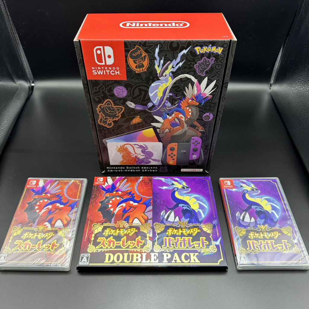 Nintendo Switch Oled Modelo Pokémon Scarlet And Violet Edition Console