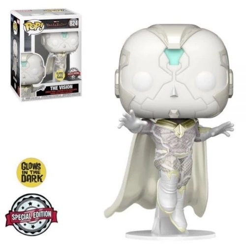 Funko Pop Vision - Glows In The Dark - Special Edition - Marvel ...