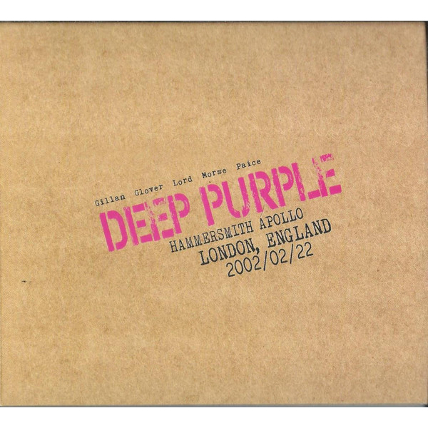 DEEP PURPLE - LIVE IN LONDON 2002 (2CD/DIGIPAK) | Shopee Brasil