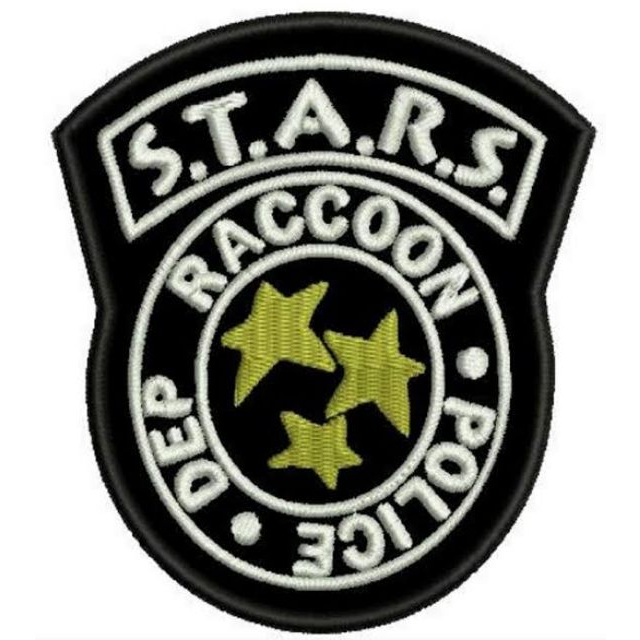 patch bordado resident evil stars raccon city termocolante | Shopee Brasil