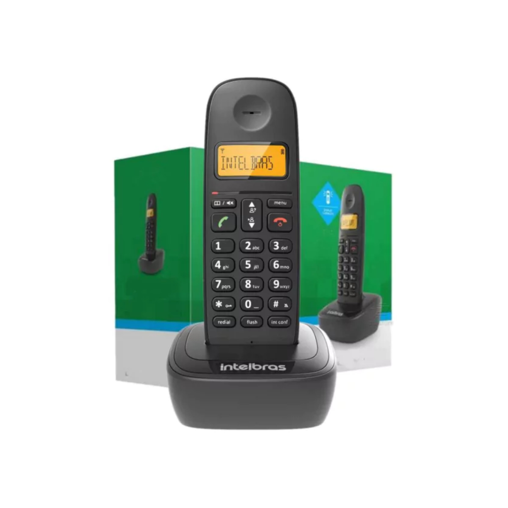 Telefone Sem Fio Intelbras TS 2510 com Display Luminosos, Identificador ...