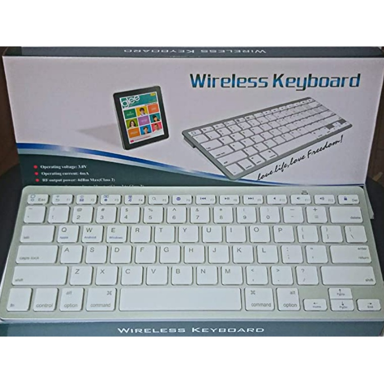 Teclado Keyboard Bluetooth Wireless Sem Fio | Shopee Brasil