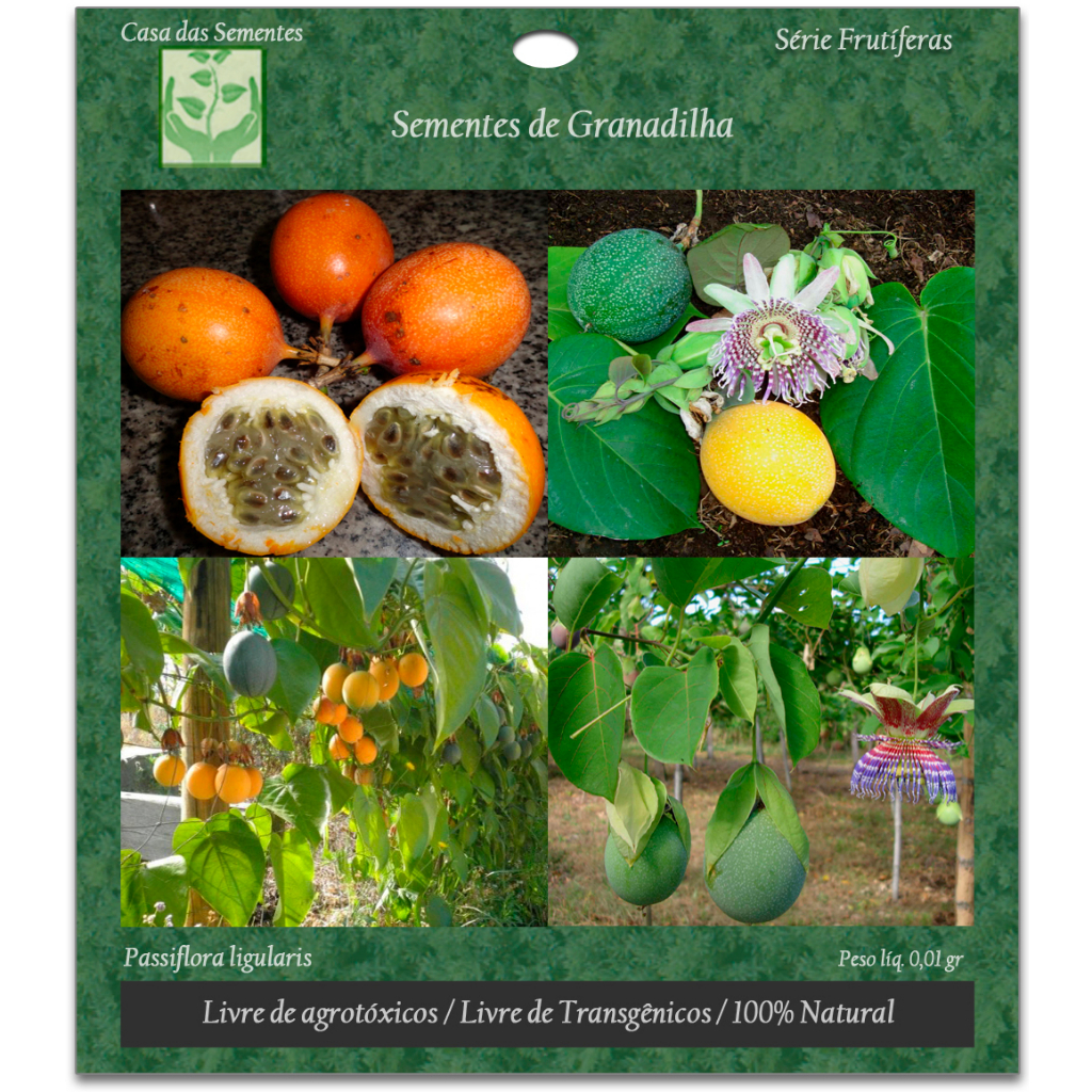 Sementes De Granadilha Mais Doce que Maracujá | Shopee Brasil