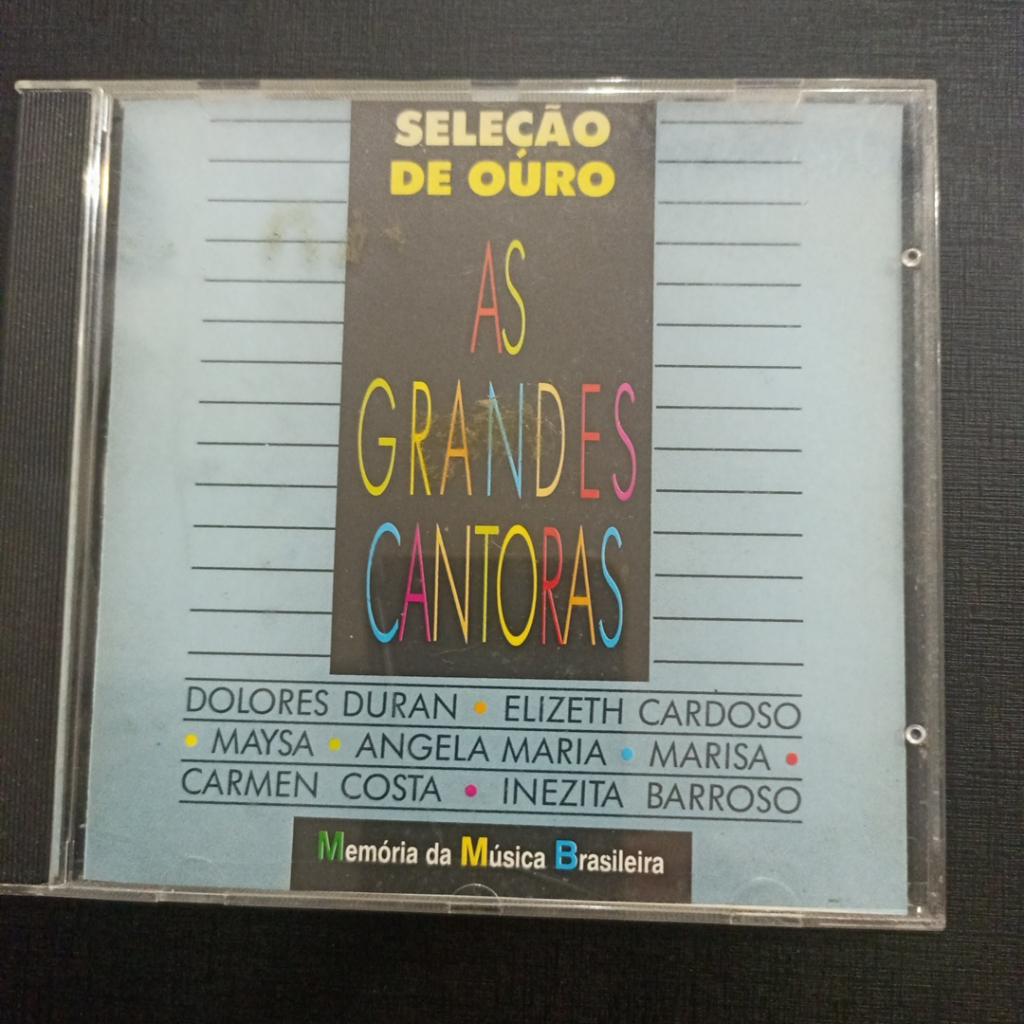 Cd Coletânea Nacional As Grandes Cantoras | Shopee Brasil