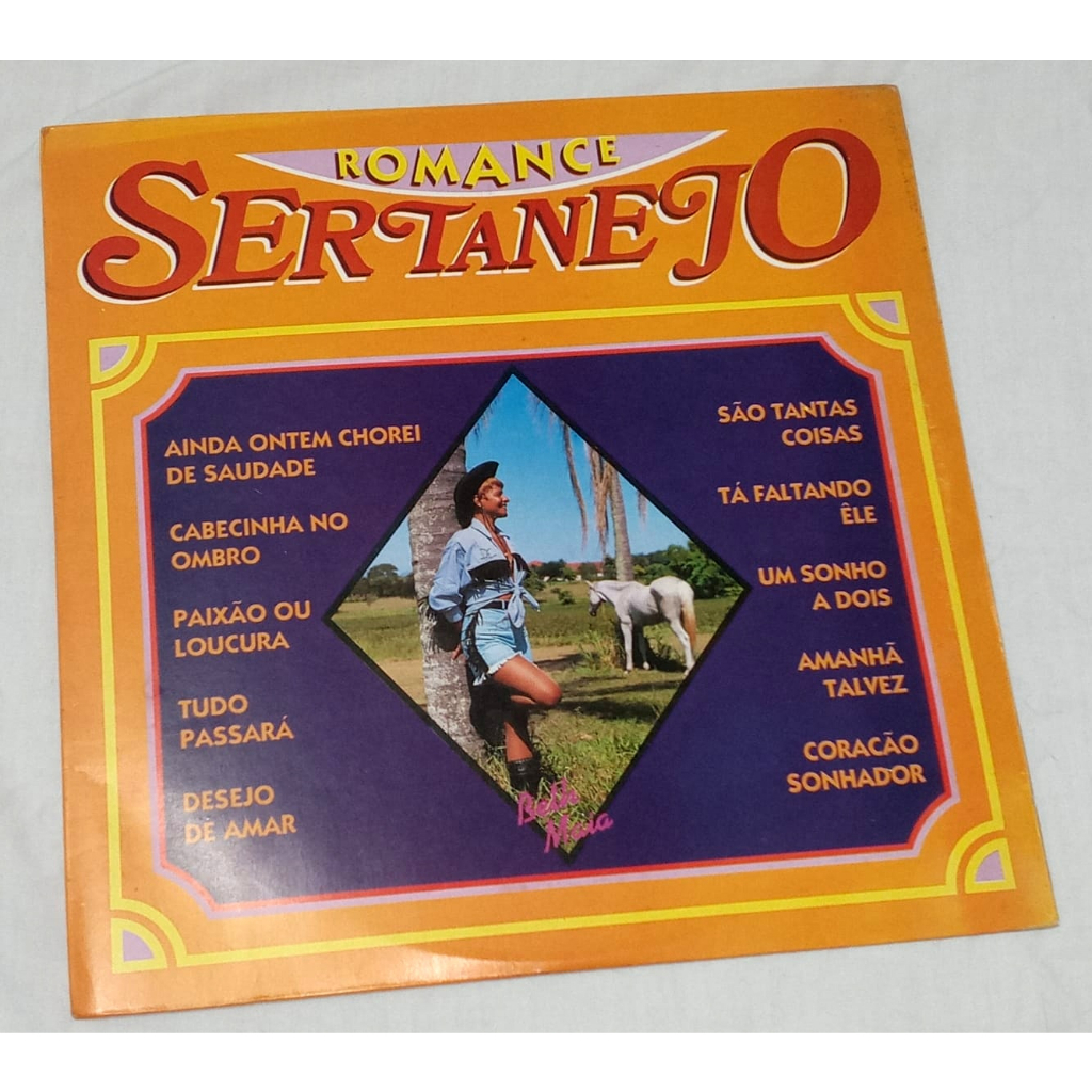Lp Vinil Romance Sertanejo Beth Maia | Shopee Brasil