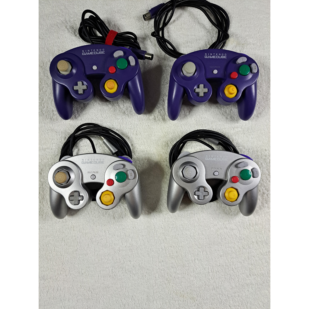 Controle Nintendo Gamecube Indigo ou Prata Original - Joystick Manete ...