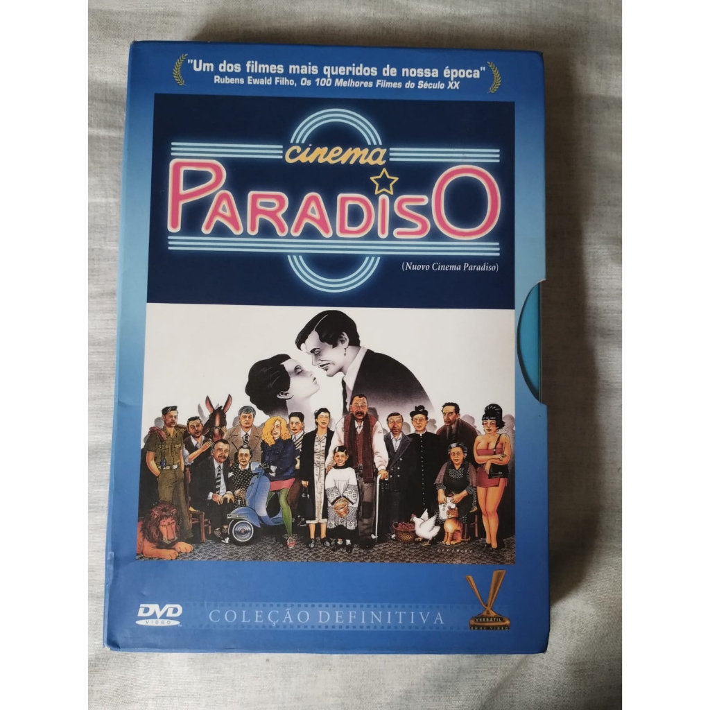 Box DVD Cinema Paradiso Original | Shopee Brasil