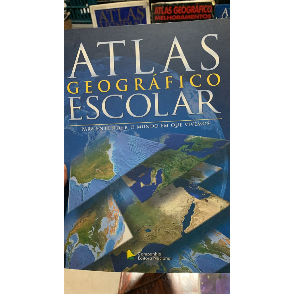 LIVRO - Atlas Geográfico , Mapas , Cartografia, Geografia | Shopee Brasil