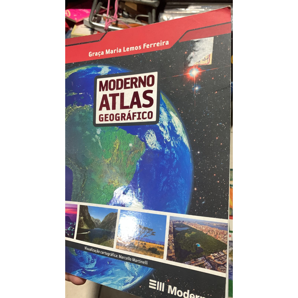 LIVRO - Atlas Geográfico , Mapas , Cartografia, Geografia | Shopee Brasil