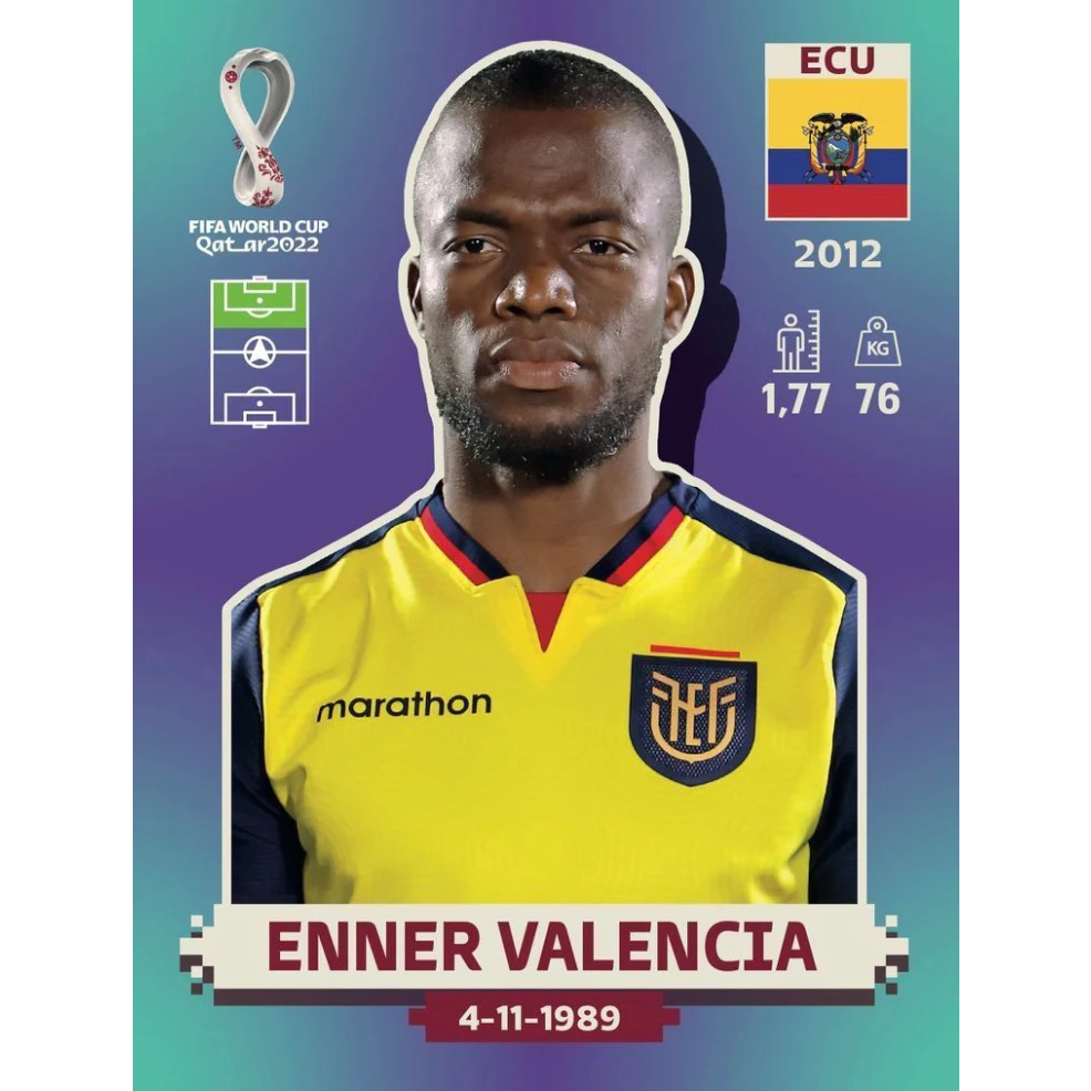 Figurinhas do Equador - Panini World Cup 2022 Stickers - ECU - Várias ...