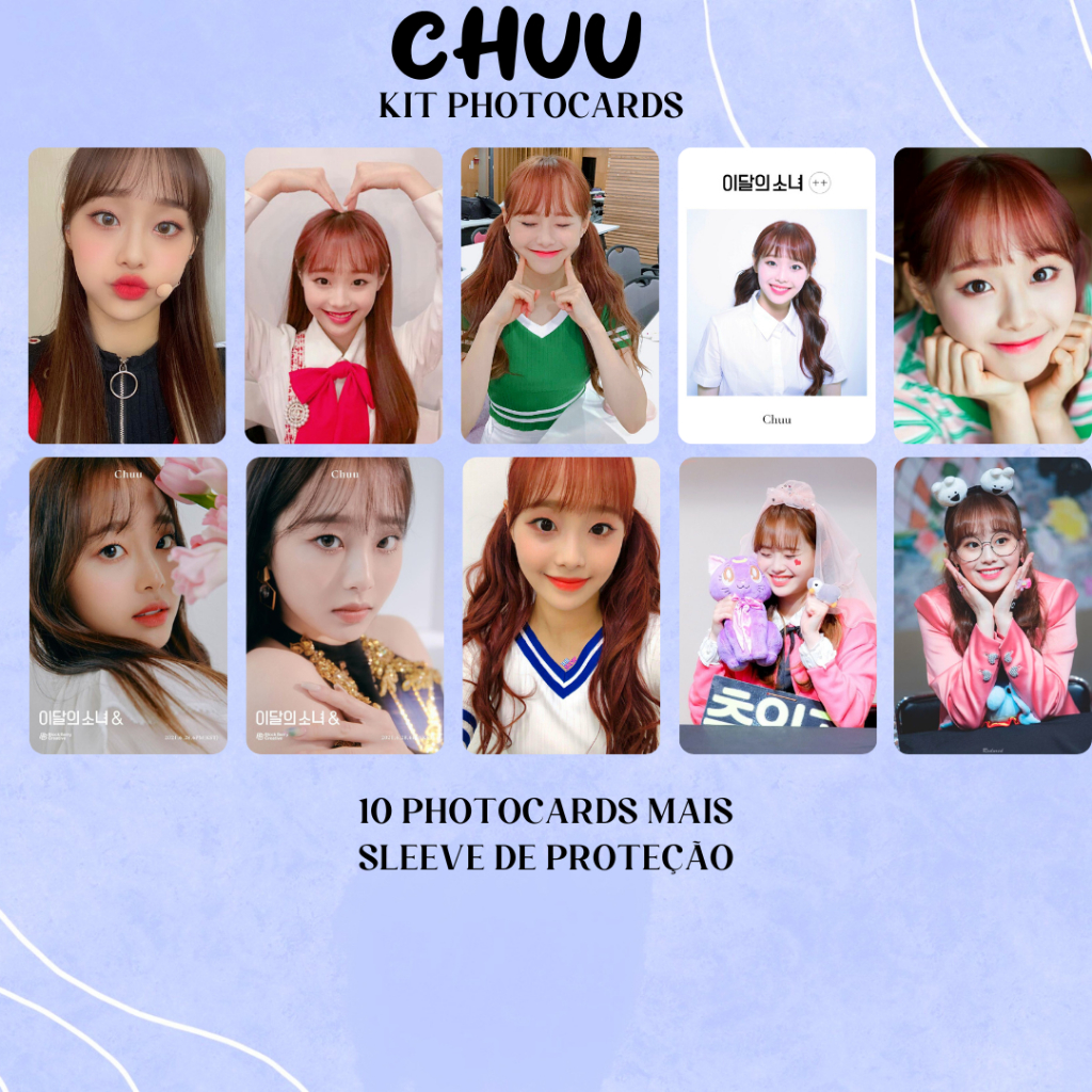 Photocards Chuu | Shopee Brasil