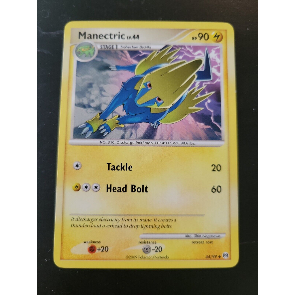 Pokemon Manectric Platinum Arceus | Shopee Brasil