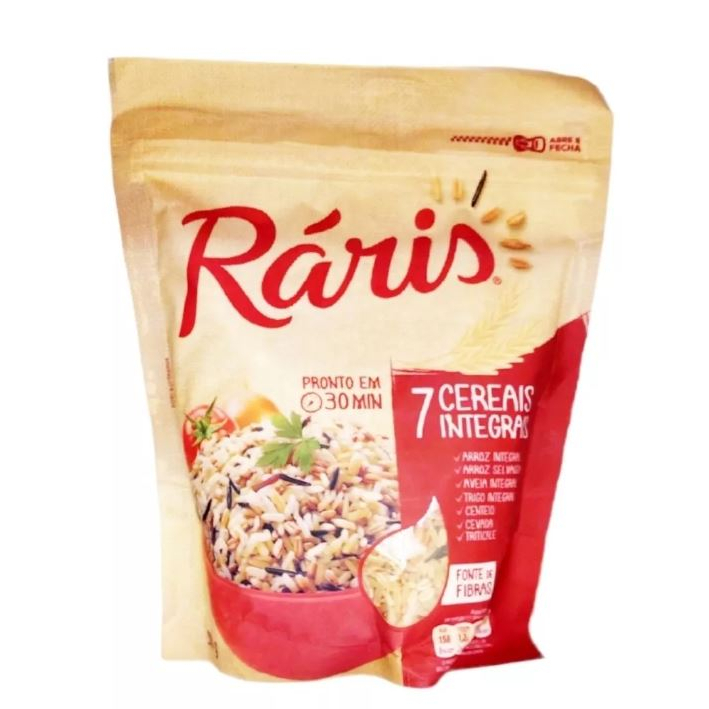 Arroz Ráris 7 Cereais Integrais 500g | Shopee Brasil