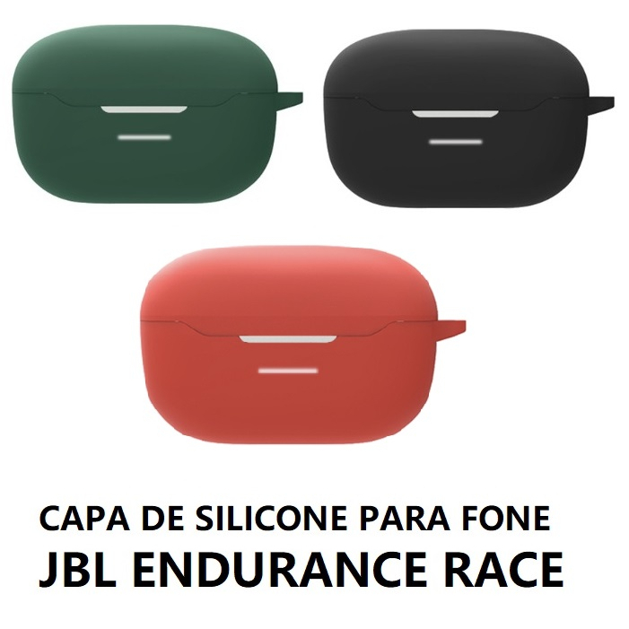 Capa De Silicone Para Fone Jbl Endurance Race | Shopee Brasil
