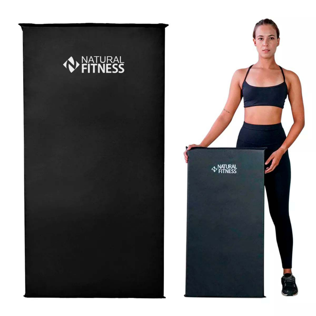 Colchonete Academia de Espuma D50 40mm Pilates Yoga Treino Abdominal ...