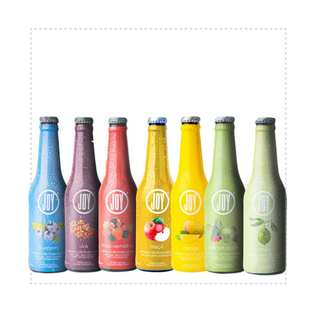 Bebida e Refresco Natural Suco (7 unidades) - Joy Refresco Natural ...