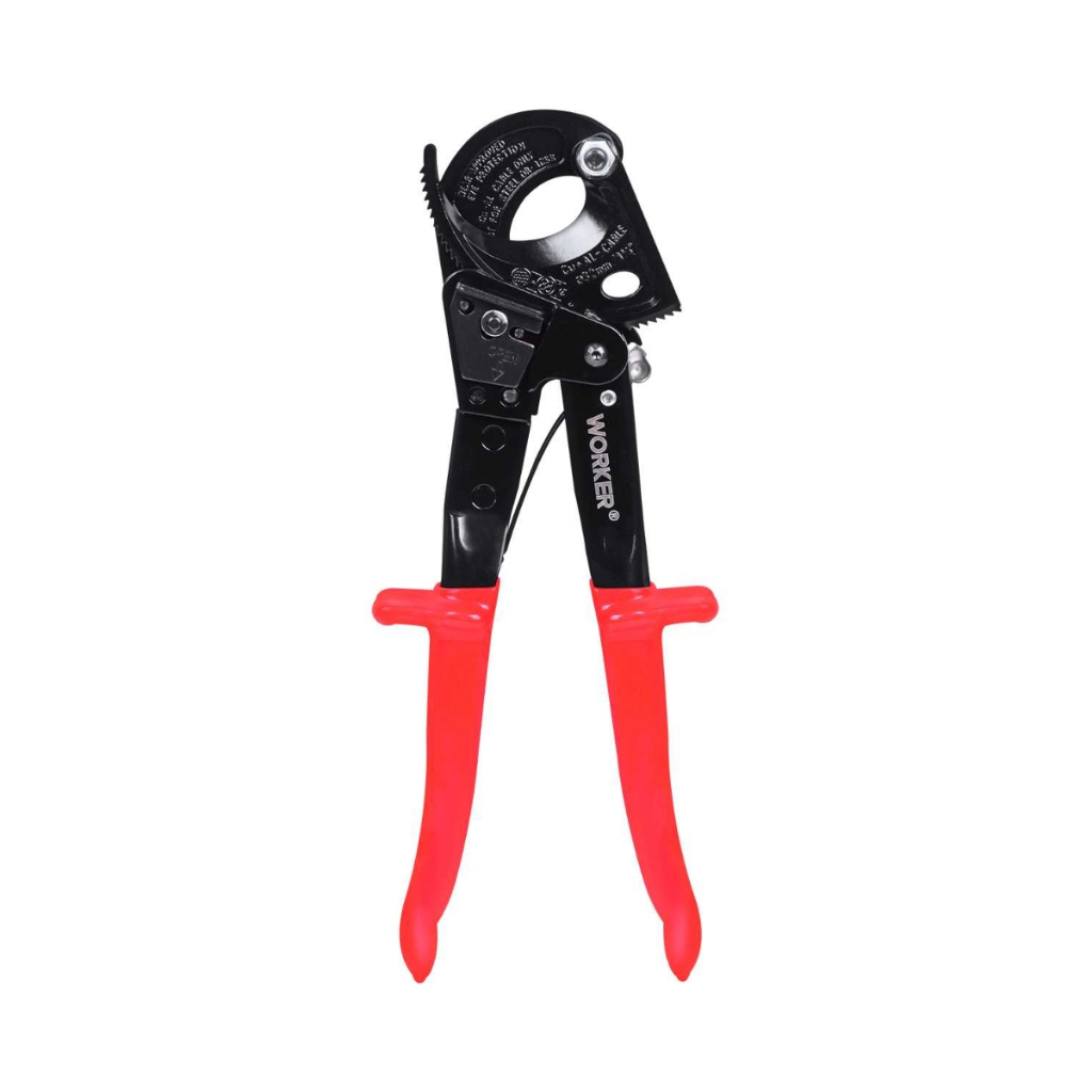 Alicate de Corte para Cabos com Catraca 240mm Worker | Shopee Brasil