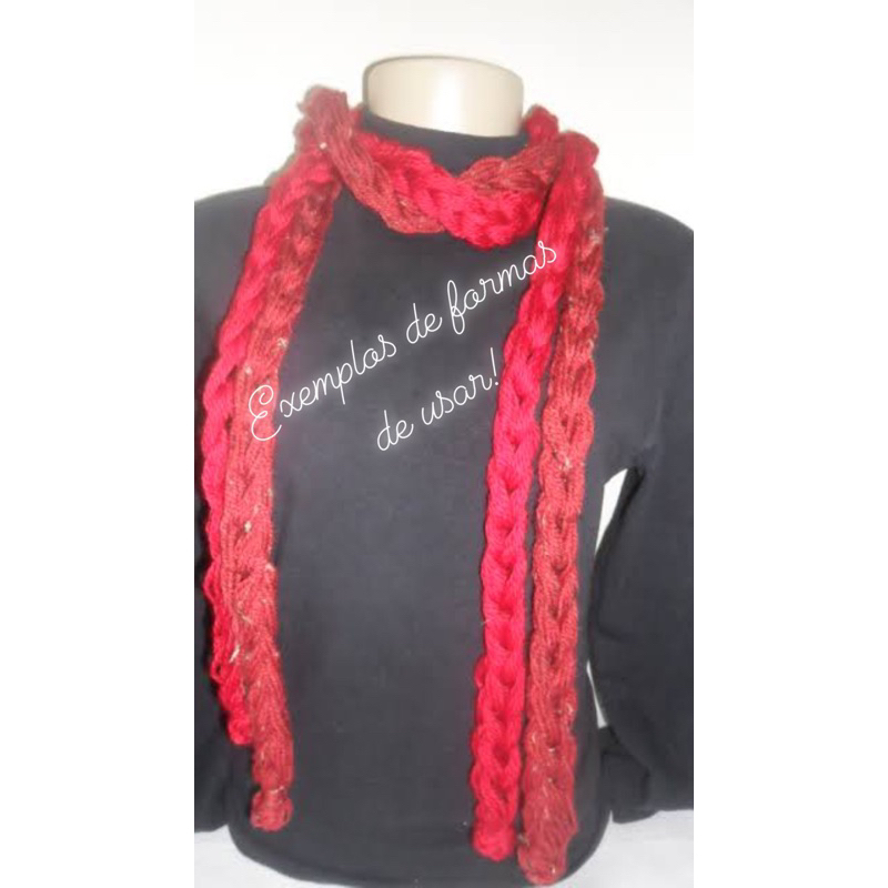 Cachecol Rabo de Gato | Shopee Brasil