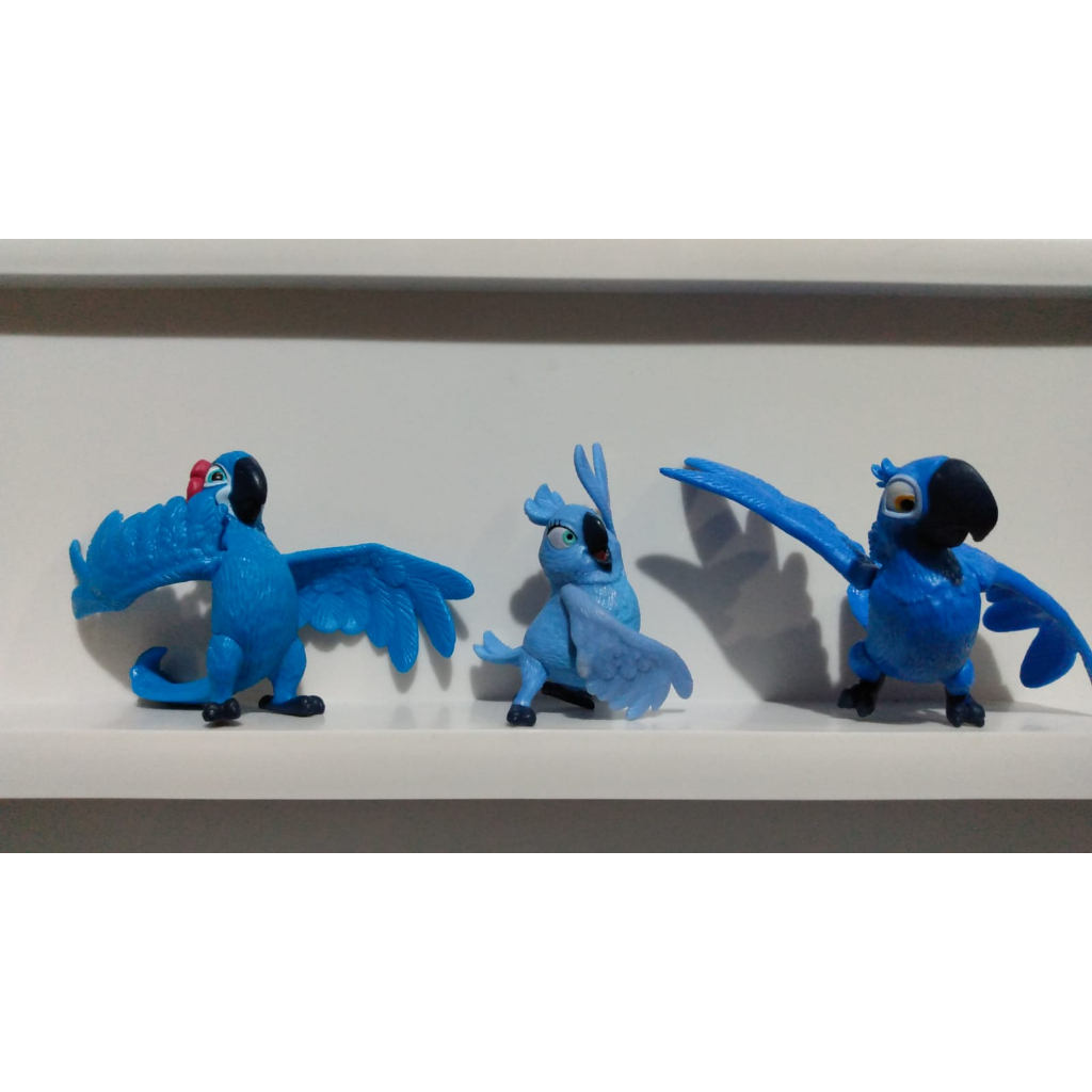 Bonecos miniaturas personagens da animação Rio 2 da disney blue jade ...