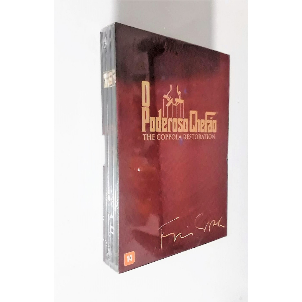 Dvd O Poderoso Chefão - The Coppola Restoration (lacrado) | Shopee Brasil