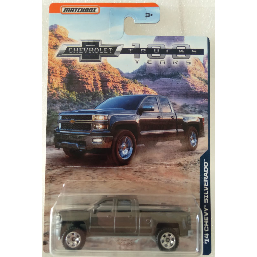 Matchbox pickup '14 Chevy Silverado Chevrolet Trucks 100 Years | Shopee ...