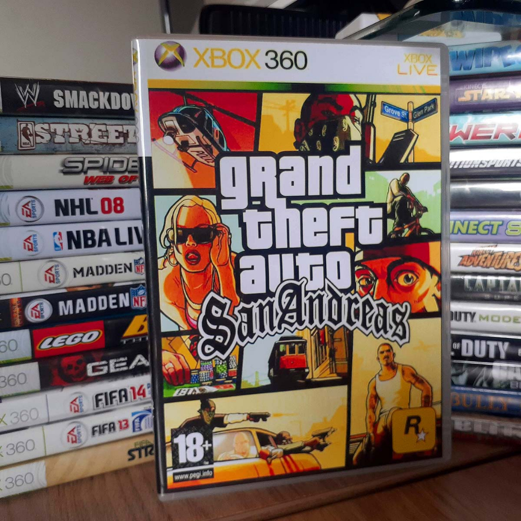 GTA San Andreas para Xbox 360 | Shopee Brasil