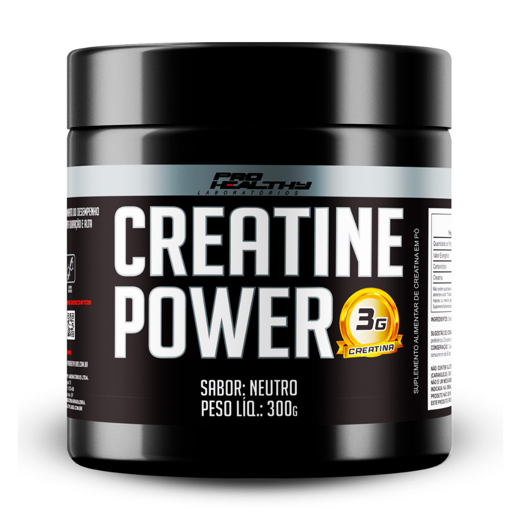 Creatina Monohidratada 300g Pó - Pro Healthy - Com Laudo | Shopee Brasil